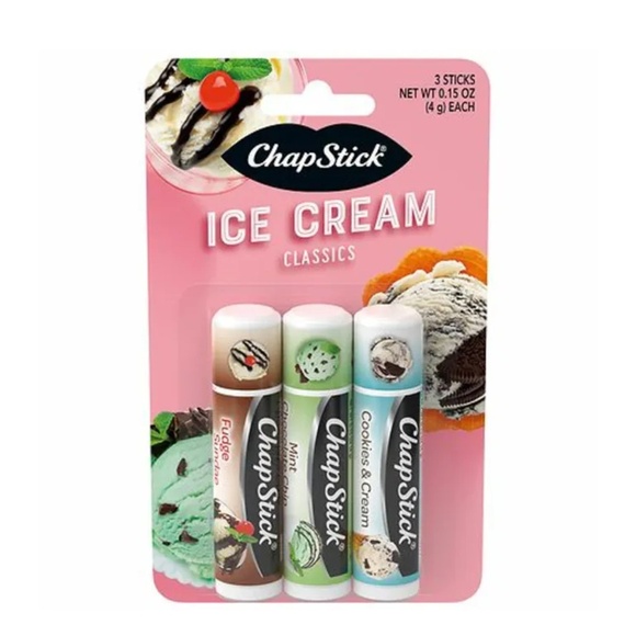 Chapstick | Makeup | Chapstick Ice Cream Collection Set Of 3 | Poshmark